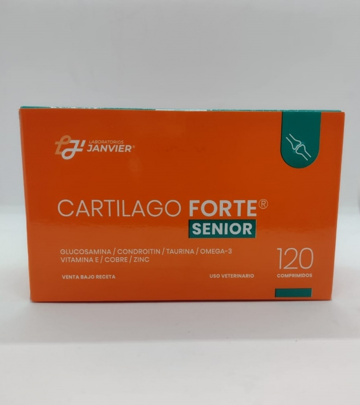 CARTILAGO FORTE SENIOR X 120 COMPRIMIDOS – Pellegrini | PETSHOP